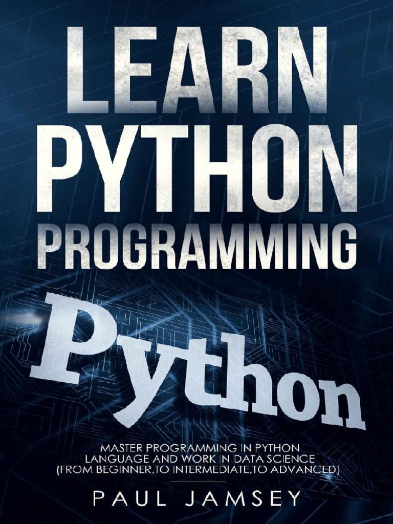 Learn Python Programming From Beginner To Intermediate Pdf Class Computer Programming