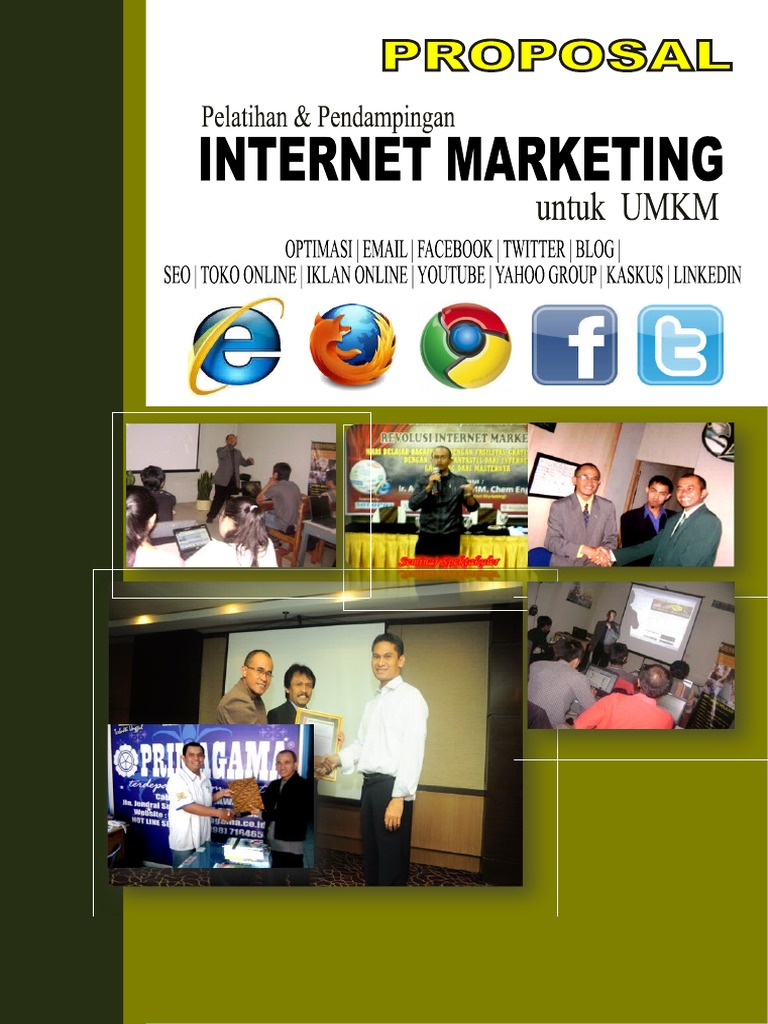 Proposal Pelatihan Digital Marketing | PDF | Karier & Perkembangan | Komputer