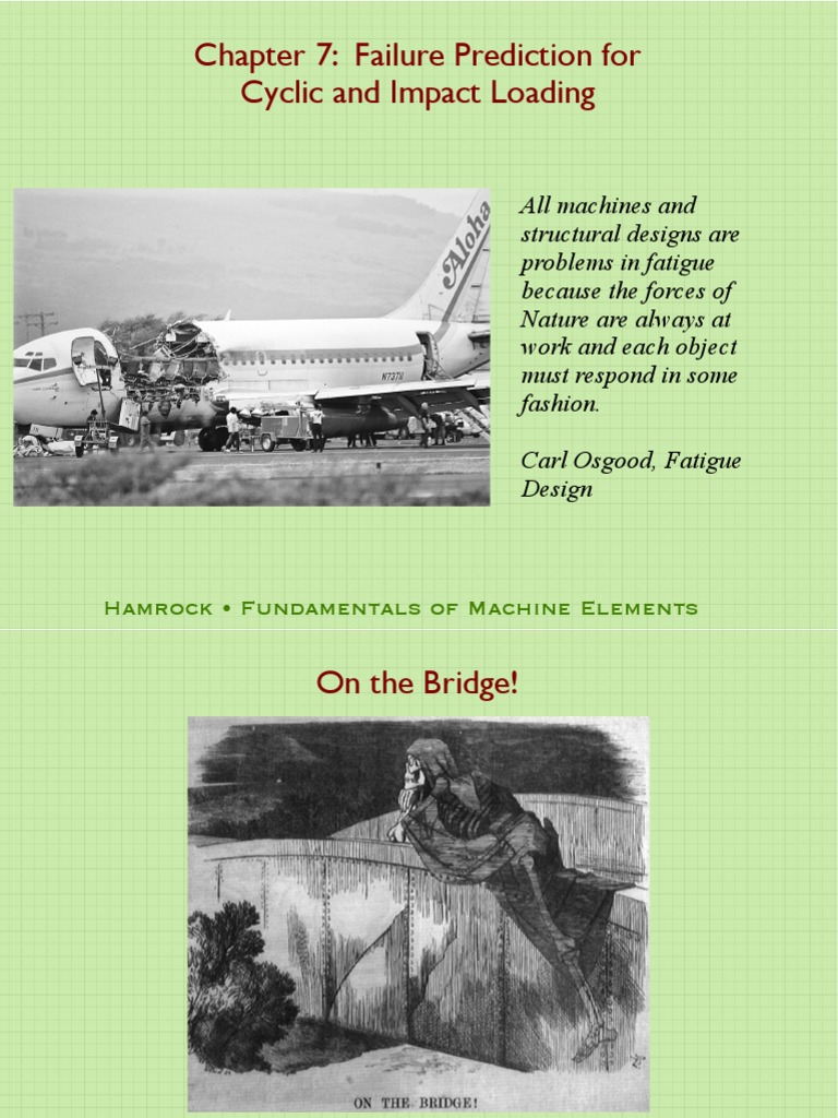 Chapter 7: Failure Prediction For Cyclic and Impact Loading | PDF ...