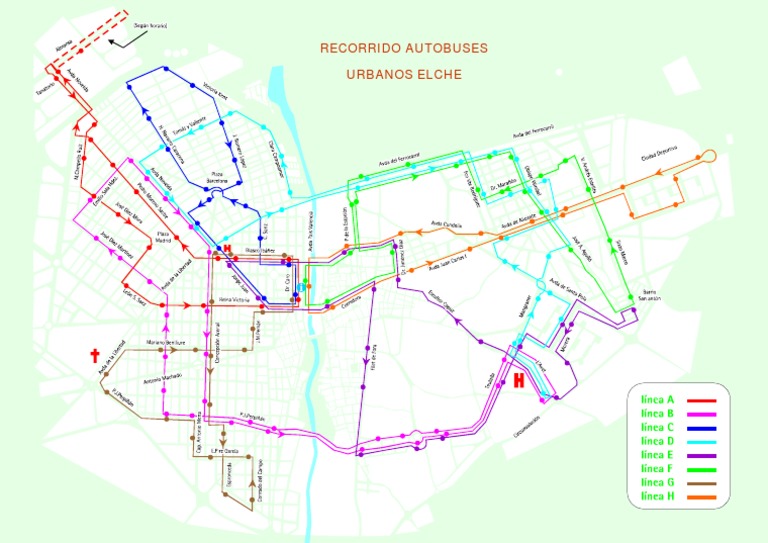 Autobuses Urbanos Elche PDF | PDF