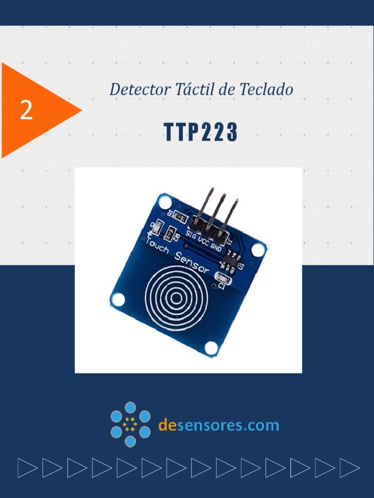 2 Datasheet Detector Tactil de Teclado TTP223 | PDF | Power Supply | Cmos