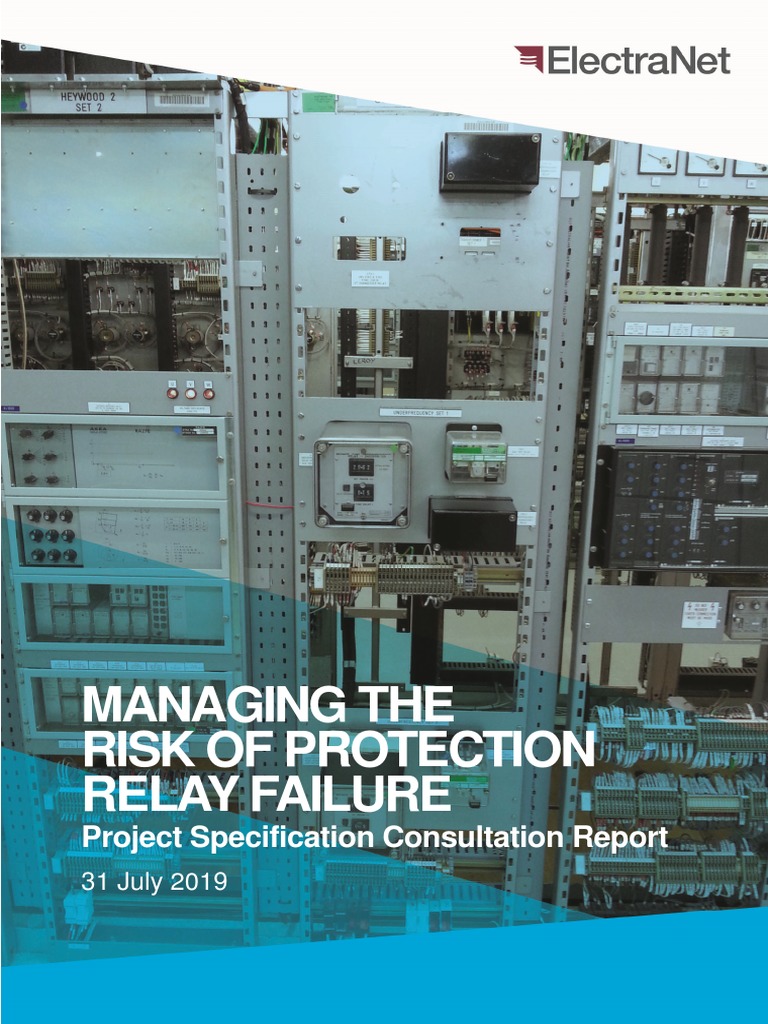 Managing The Risk of Protection Relay Failure: Project Specification ...