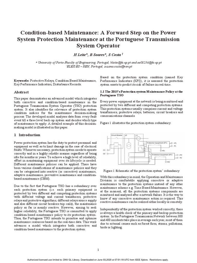 Condition-Based Maintenance | PDF | System | Reliability Engineering