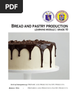 Bread and Pastry Course Syllabus | PDF | Cakes | Baking