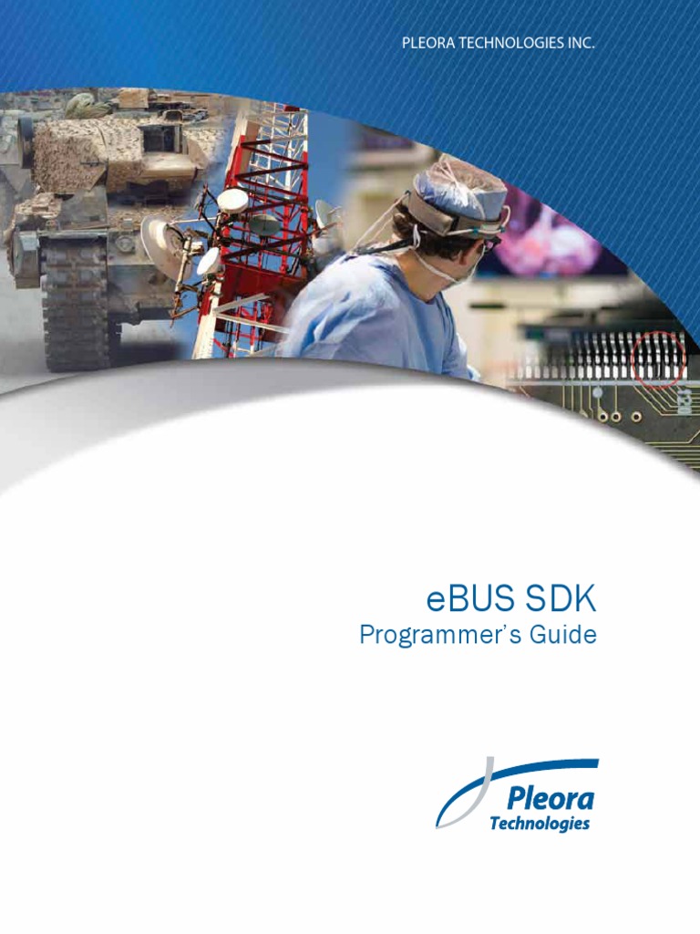 eBUS SDK Programmer's Guide | PDF | Network Interface Controller | Application Programming Interface