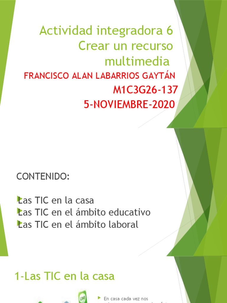 Modulo 1 Integradora 6 | PDF