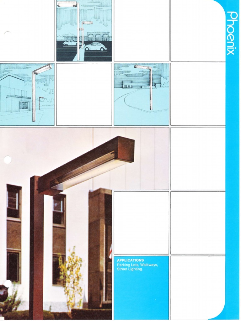 Spaulding Lighting Phoenix Spec Sheet 6-79 | PDF | Glass Applications ...