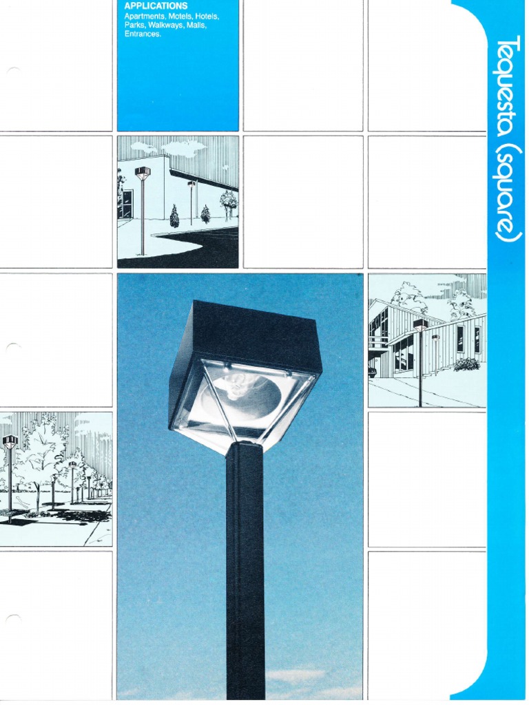 Spaulding Lighting Tequesta (Square) Spec Sheet 1-83 | PDF | Screw ...
