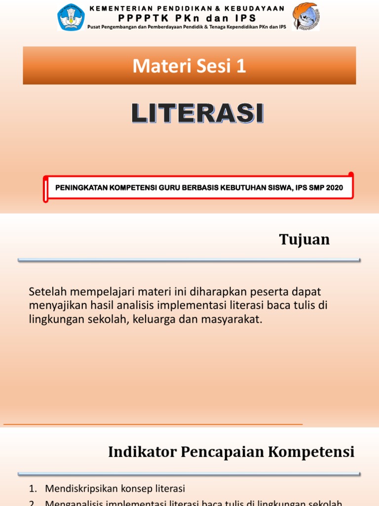 Literasi - Baca Tulis | PDF