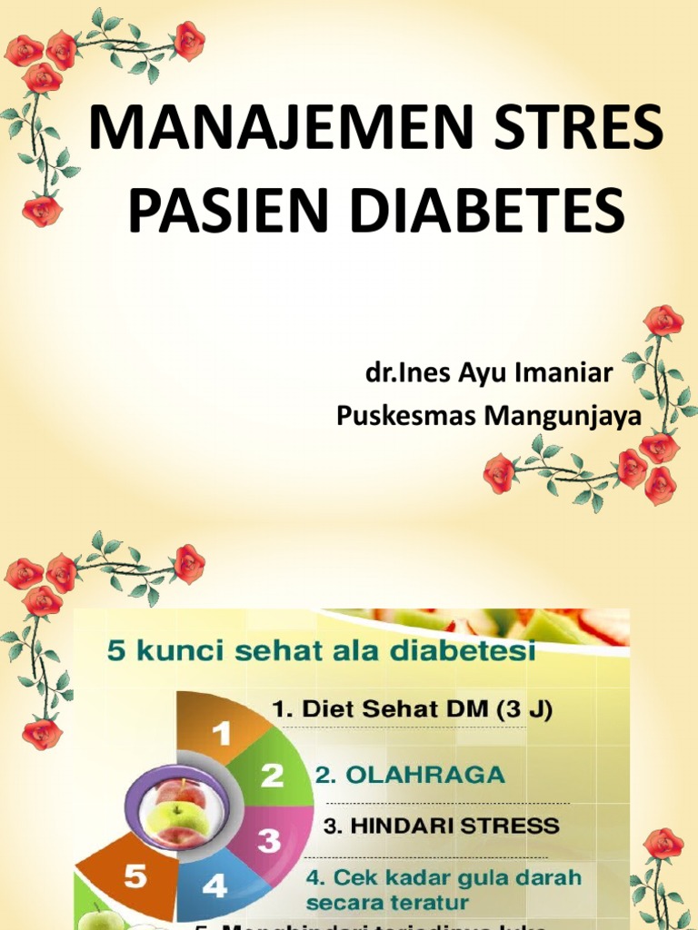 Manajemen Stres untuk Pasien Diabetes | PDF