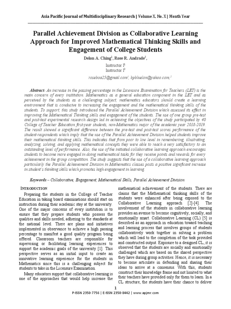 Sample Research Manuscript in IMRAD Form | Download Free PDF | Survey ...