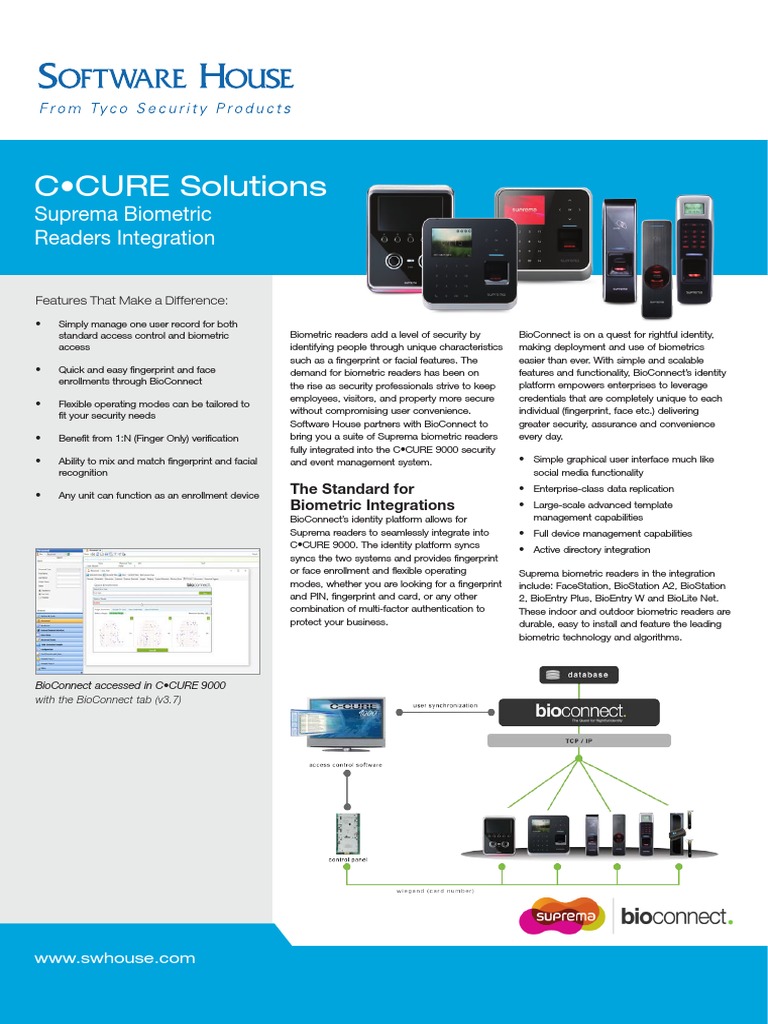 C - CURE Solutions: Suprema Biometric Readers Integration | PDF ...