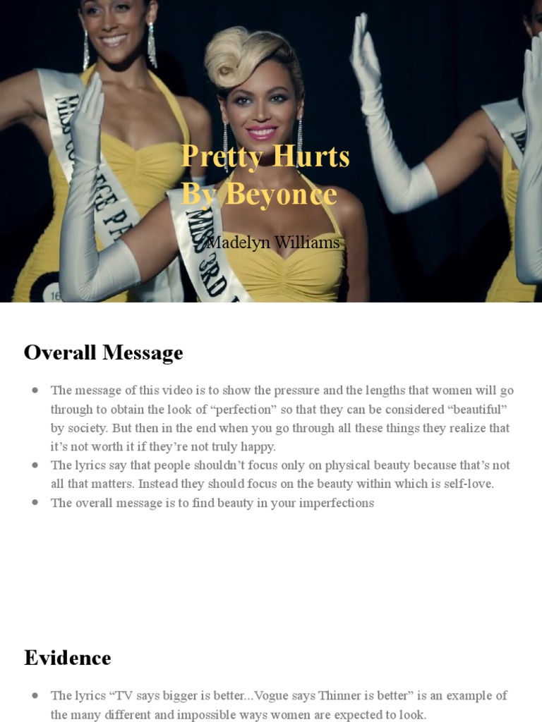 Pretty Hurts by Beyonce | PDF