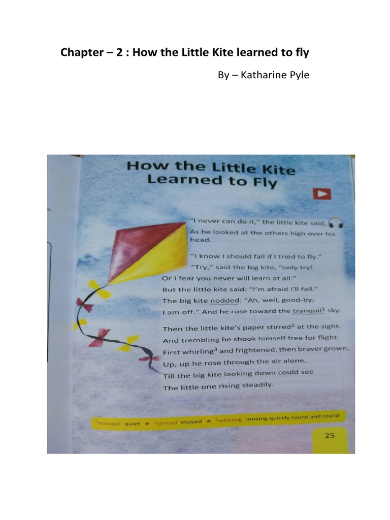 How The Little Kite Learned To Fly - English Language PDF | PDF
