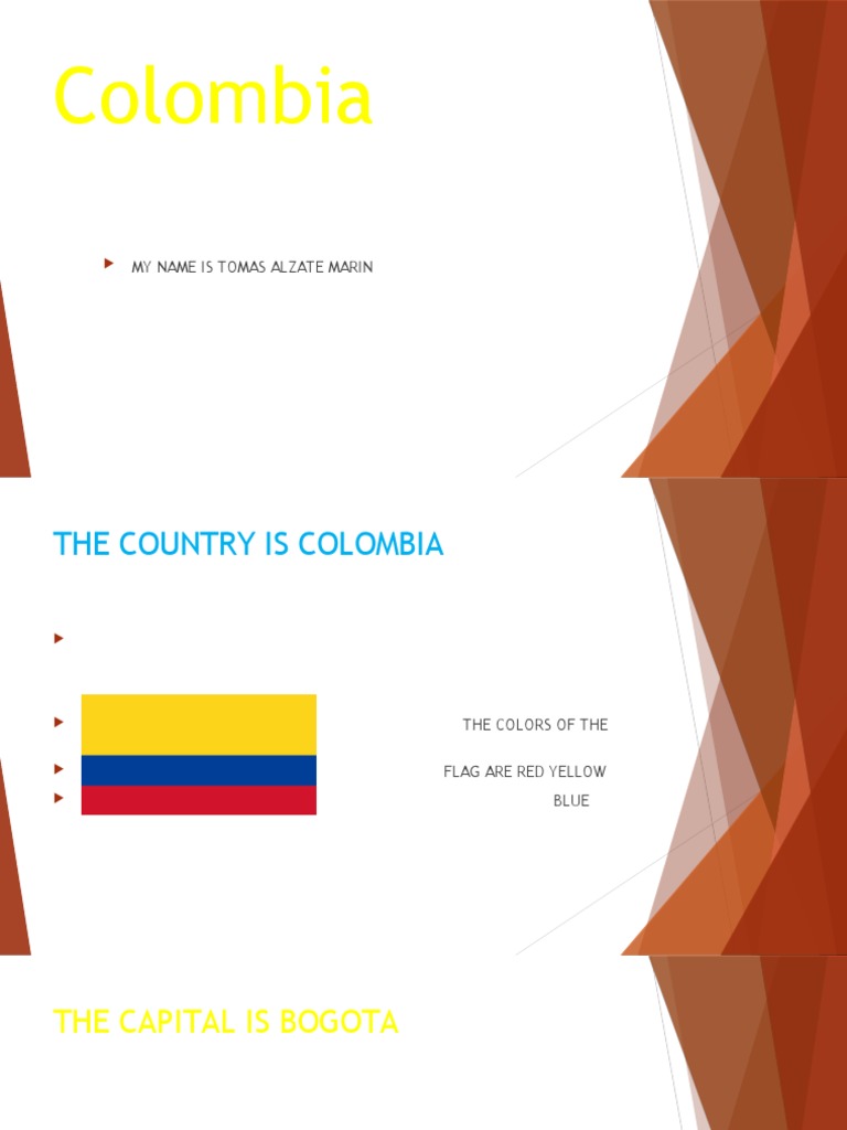 Colombia Diapositivas LISTO | PDF