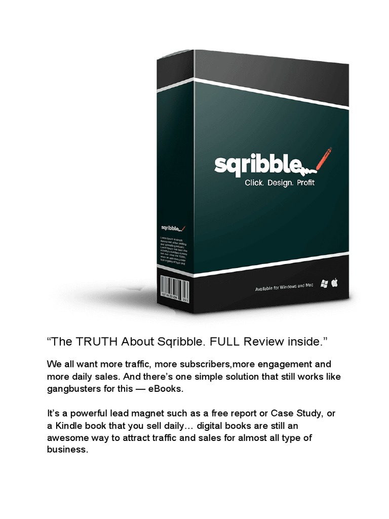 Sqribble Review - Honest Review About Scribble | Download Free PDF ...