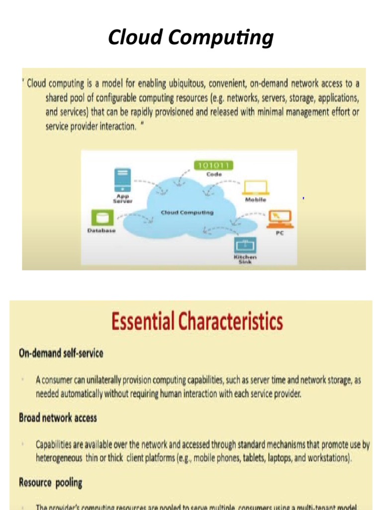 Cloud Computing1 | PDF | Platform As A Service | Cloud Computing