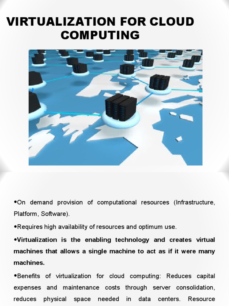 Virtualizationfor Cloud Computing | Download Free PDF | Virtualization | Virtual Machine
