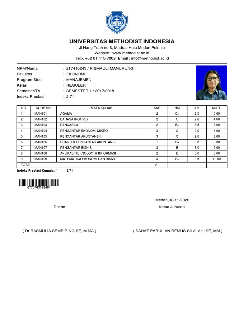 SIMAK Print Khs PDF | PDF