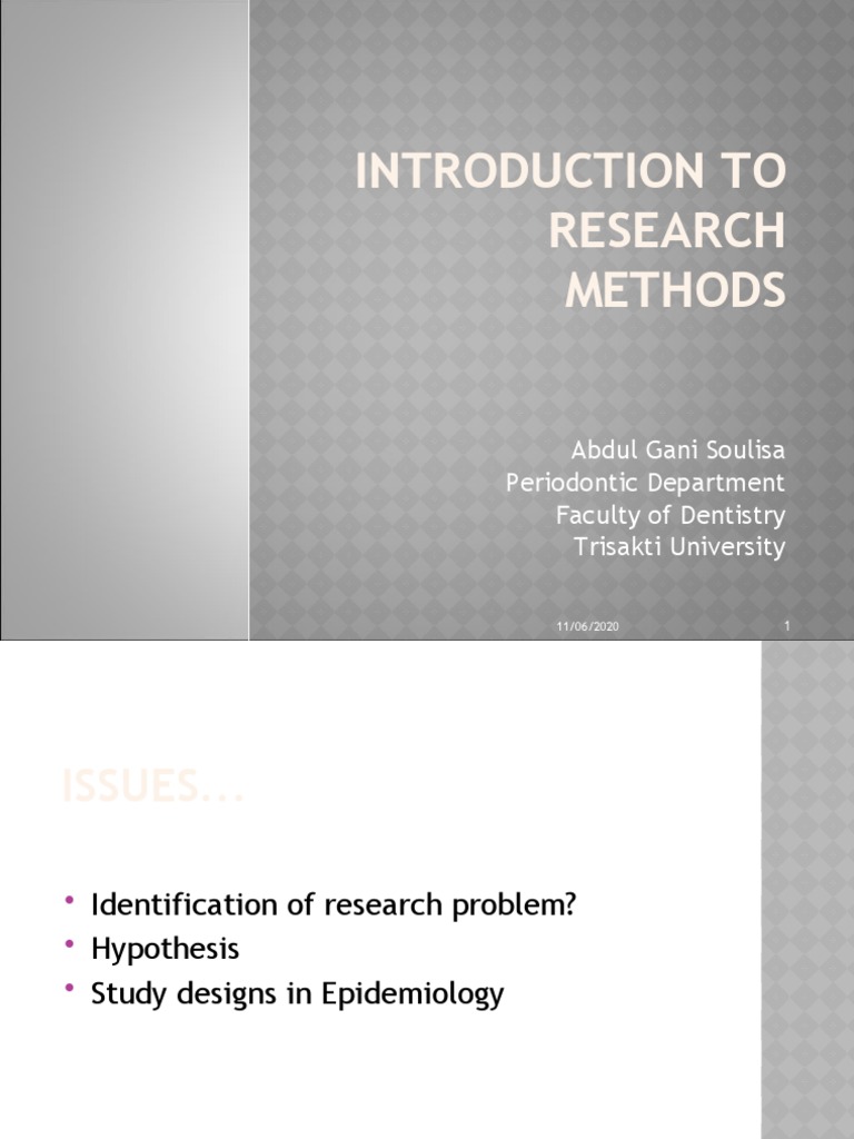 Identifikasi Permasalahan Penelitian | PDF | Theory | Hypothesis