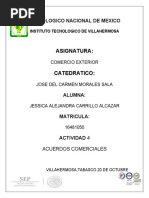 Tratado de Libre Comercio Entre México - AELC | PDF | Comercio ...