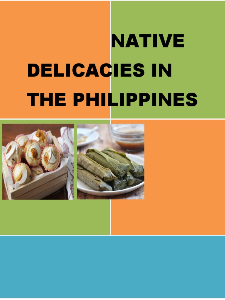 Native Delicacies in The Philippines | PDF