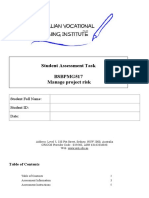 Assessment Cover Sheet Template | PDF | Business