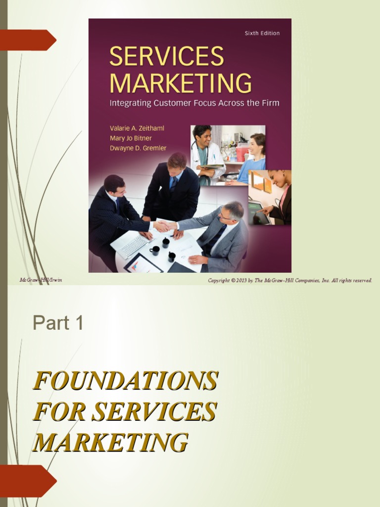 Chapter 1 Services Marketing | PDF | Marketing | Microeconomics