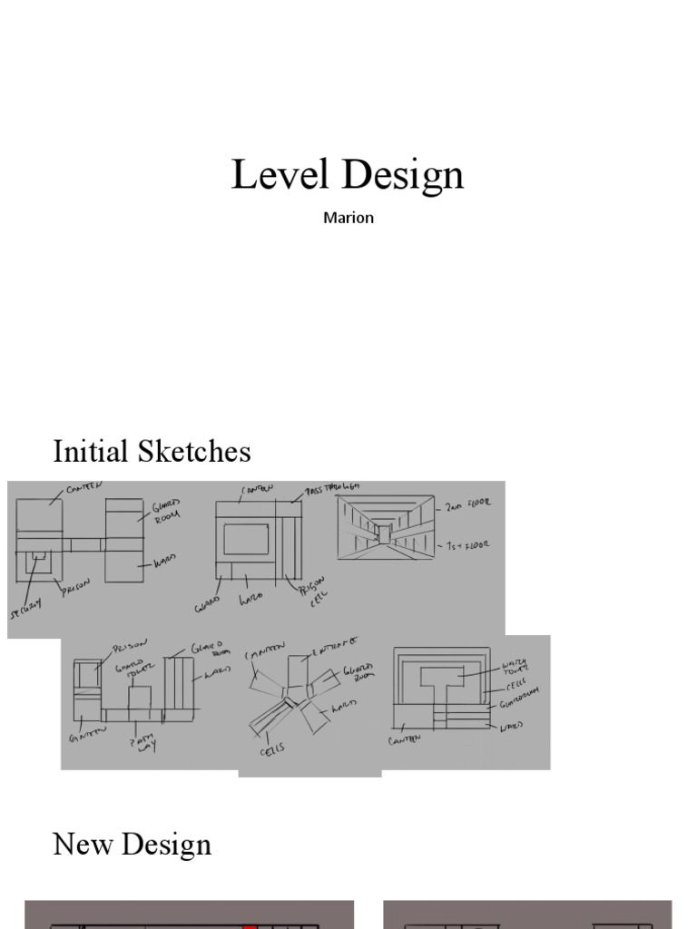 Level Design (Prison) | PDF