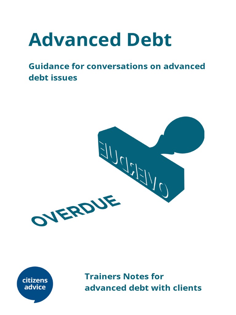 Advanced Debt Session - Trainer Notes | PDF | Debt | Money