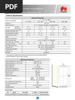 ATR4518R6v06: Antenna Specifications | PDF | Wireless | Telecommunications