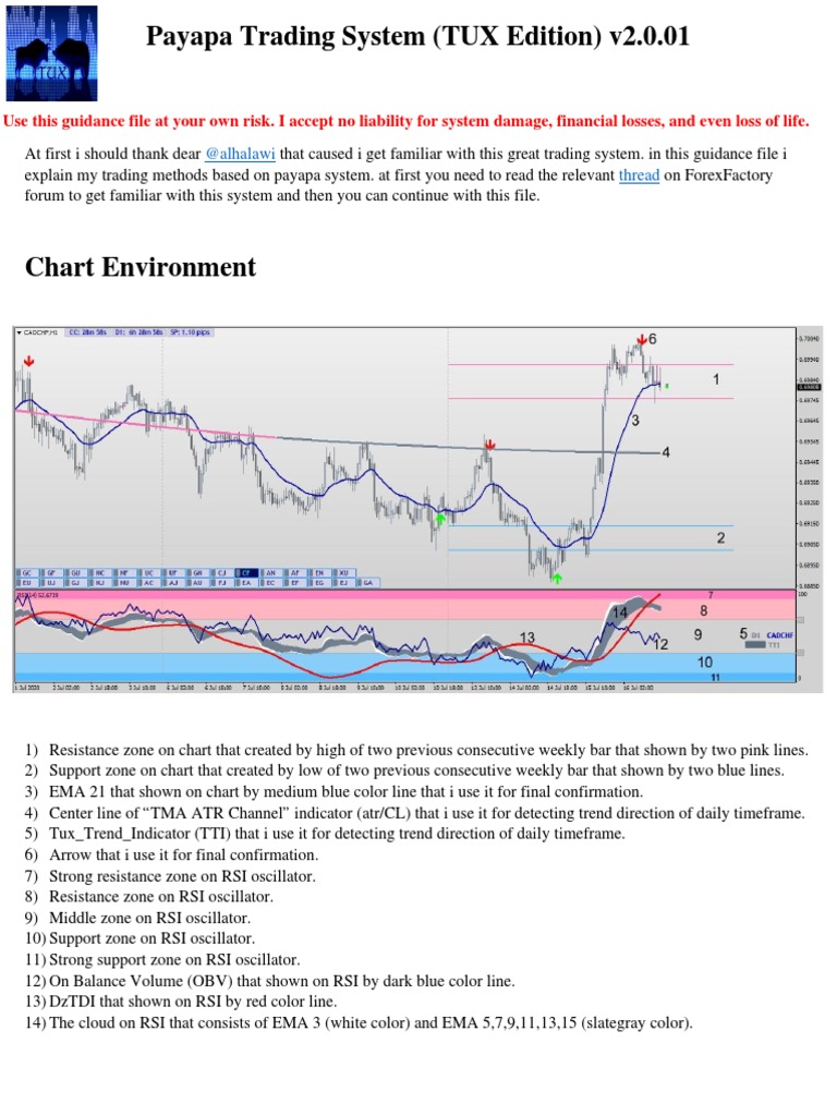 TUX Trading System Guidance v2.0.01 | PDF | Market (Economics) | Economies