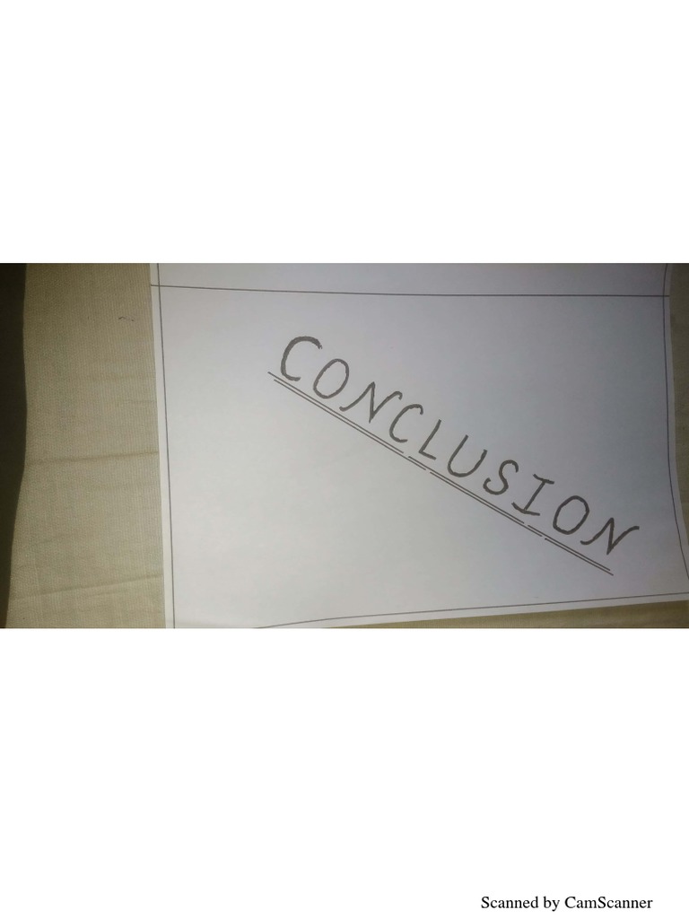 Conclusion of Shopping | PDF