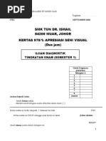 Kerja Kursus Proposal Seni Visual STPM | PDF