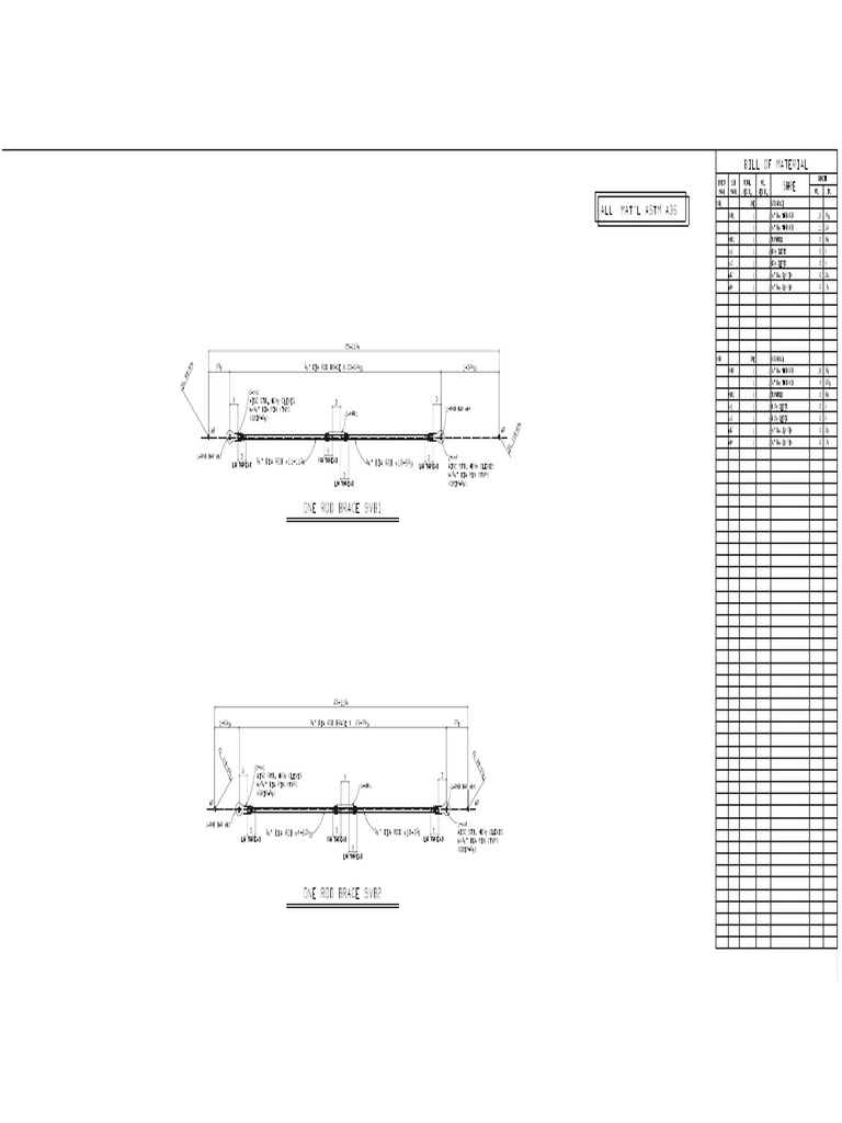 SAMPLE OF ROD BRACE DETAIL - STD PDF | PDF