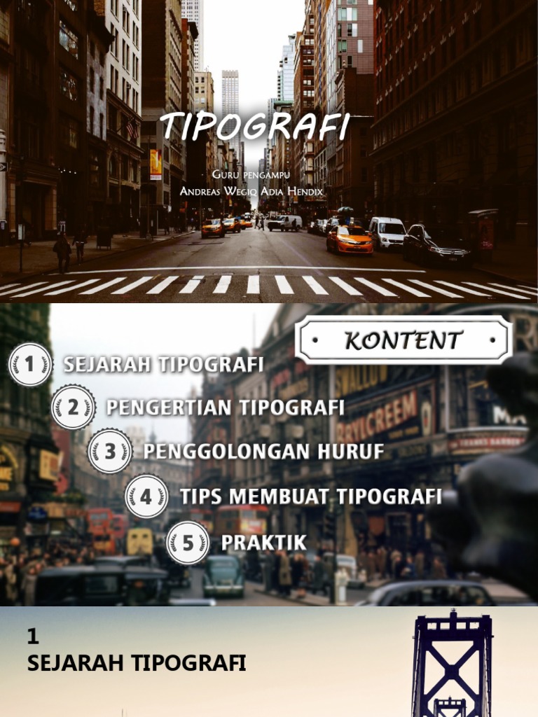 Materi Tipografi Desain Percetakan | PDF