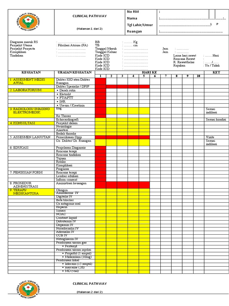 Clinical Pathway Af | PDF