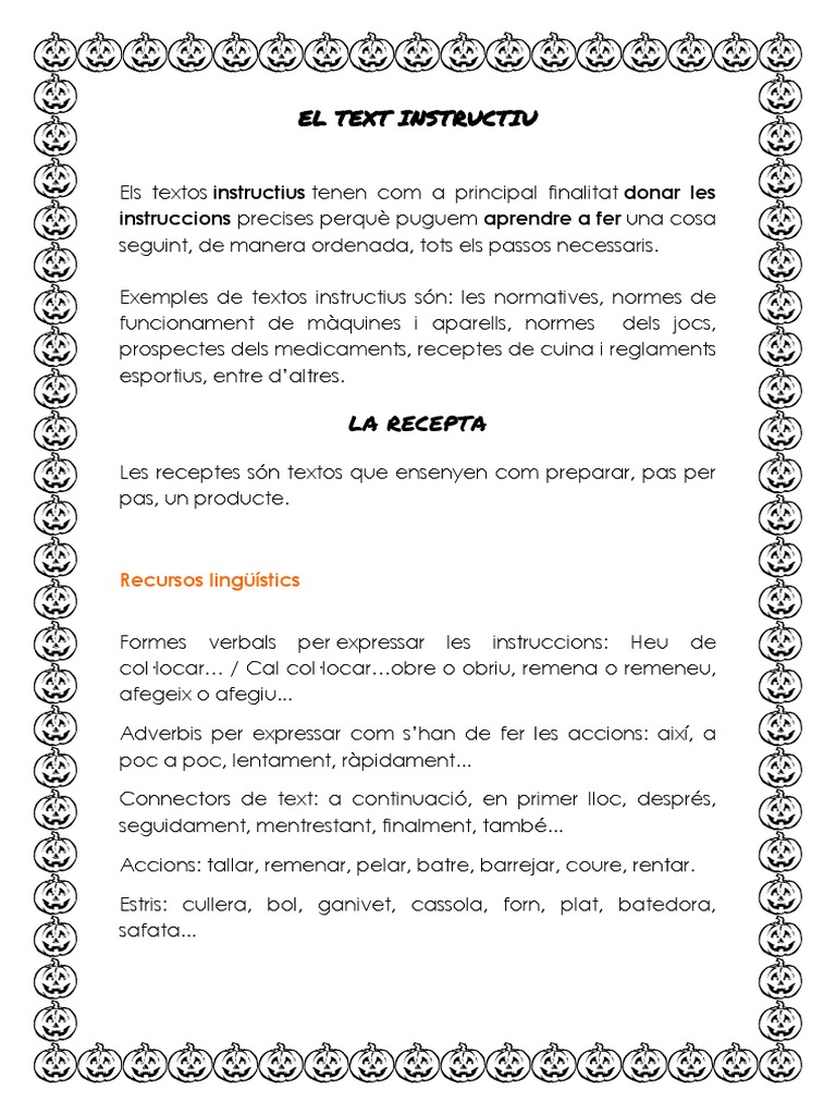 1.el Text Instructiu | PDF