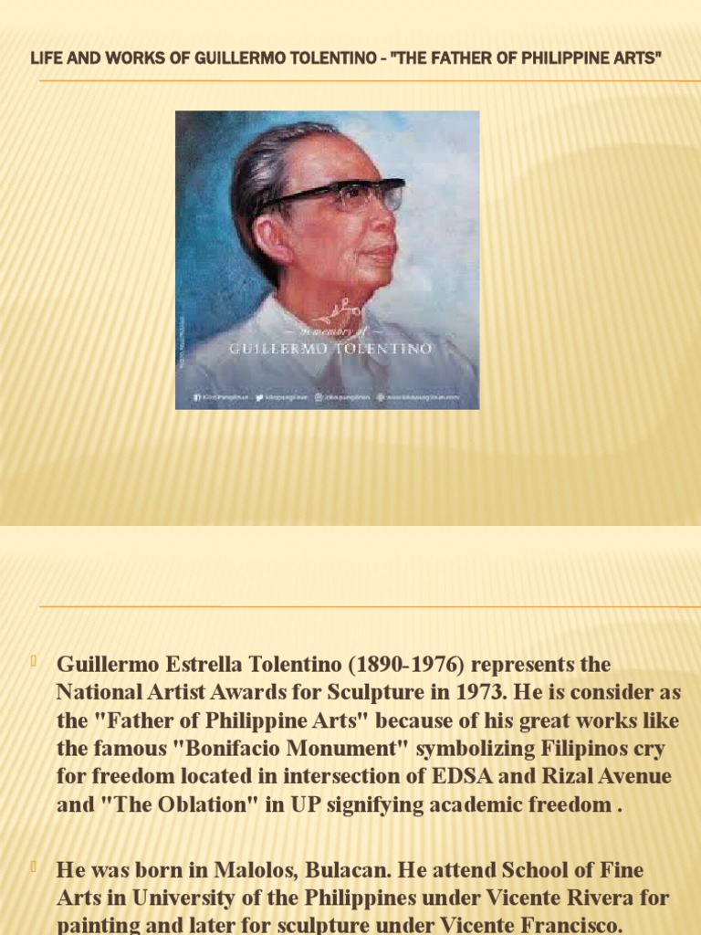 Guillermo Tolentino Famous Paintings