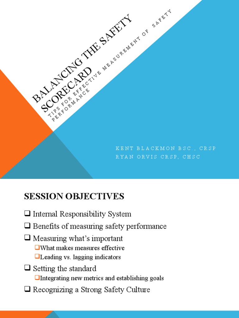 Balancing The Safety | PDF | Occupational Safety And Health | Safety