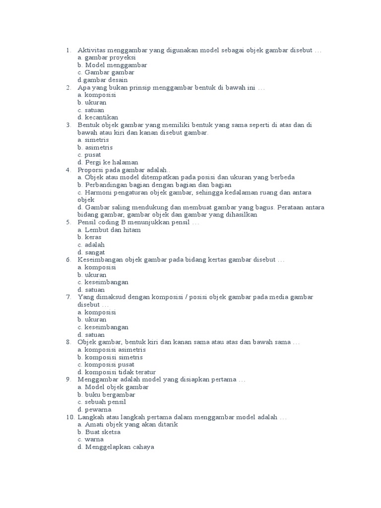 TUGAS Soal SBD Kelas 8 | PDF