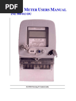 New Inhemeter Codes | PDF | Electric Power | Electricity