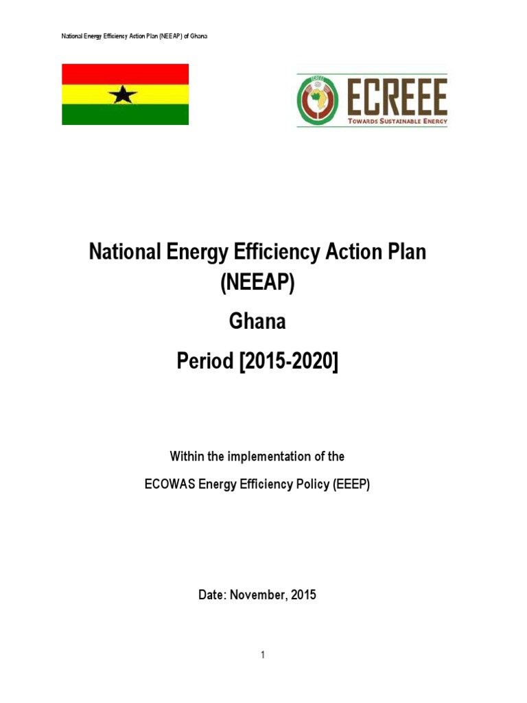 National Energy Efficiency Action Plan (Neeap) Ghana Period (2015-2020 ...