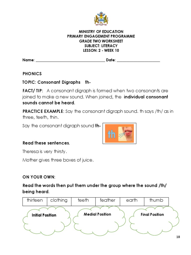 Grade 2 Literacy Week 10 Lesson 2 | PDF