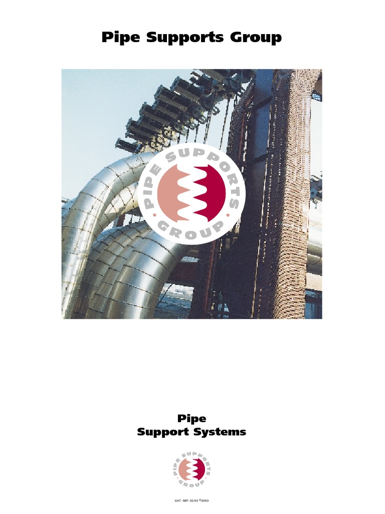 Pipe Support Brochure PDF | PDF | Pipe (Fluid Conveyance) | Thermal ...