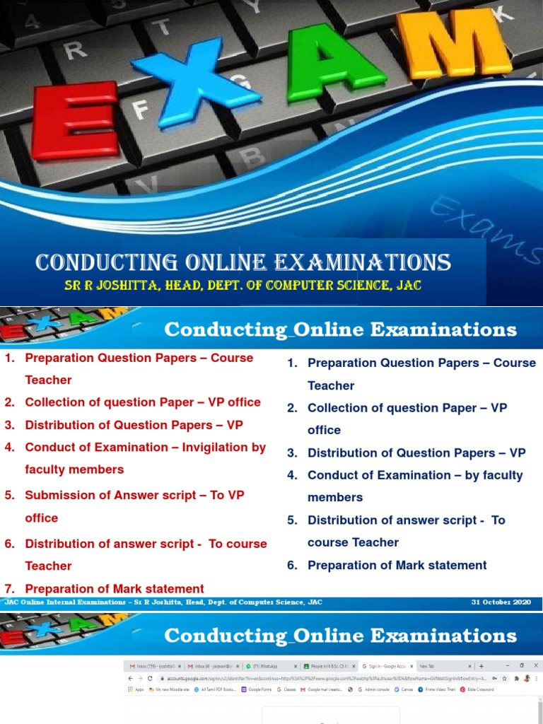JAC Internal Exam - Staff Orientation PDF | PDF | Test (Assessment ...