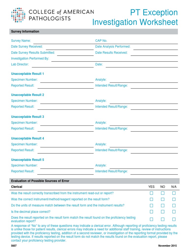 PT Troubleshooting Checklist | PDF | Calibration | Science