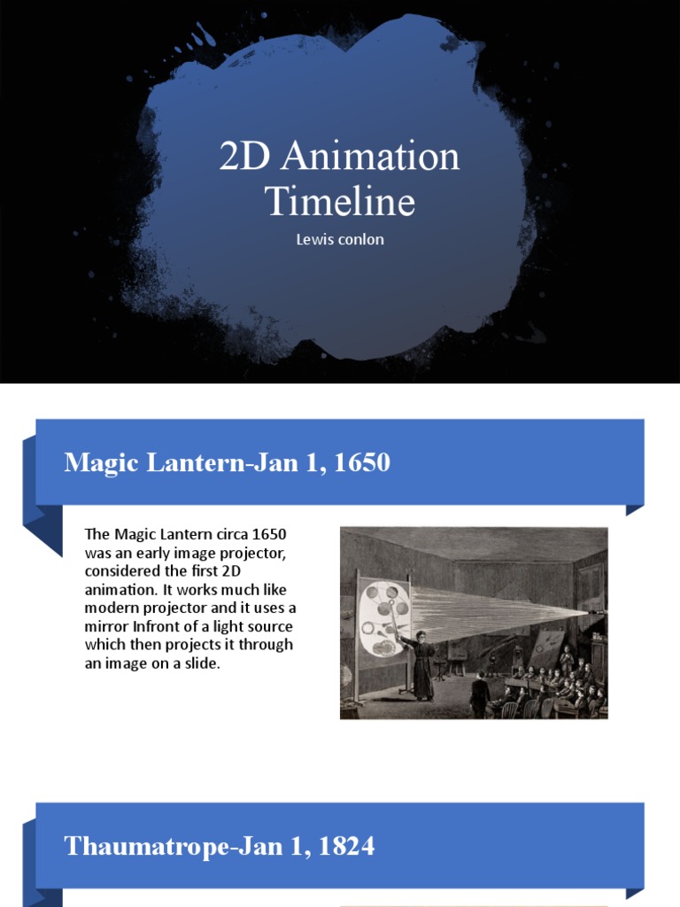 2d Animaation Timeline | PDF