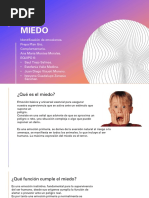 Expresión Facial De Miedo