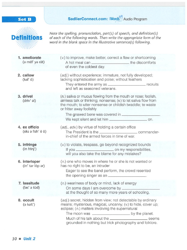 Unit 2 Set B | PDF